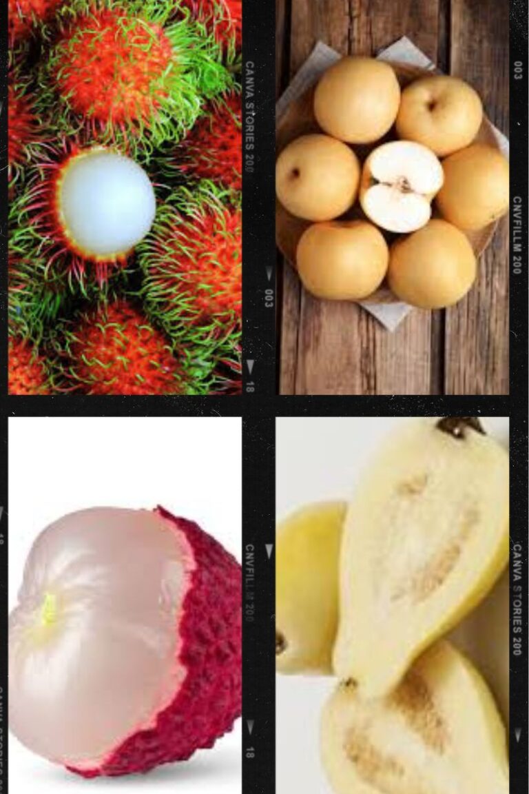WHITE FRUIT (WITH PHOTOS) - Delciously Nikki