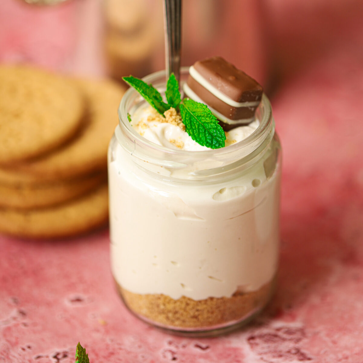 10-MINUTE PROTEIN CHEESECAKES - Delciously Nikki