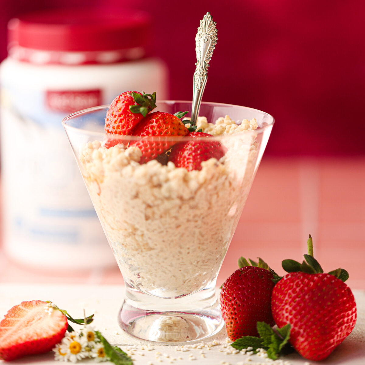 CREAMY PROTEIN RICE PUDDING (3 WAYS) - Delciously Nikki